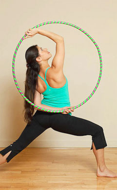 Hoop Yoga: To Strengthen The Core - Women Fitness | Workout results ...