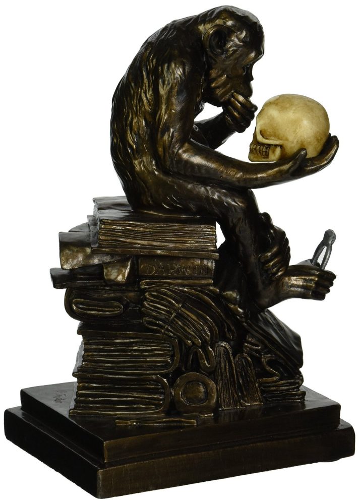 Design Toscano Darwin's Ape Sculpture - WF Shopping