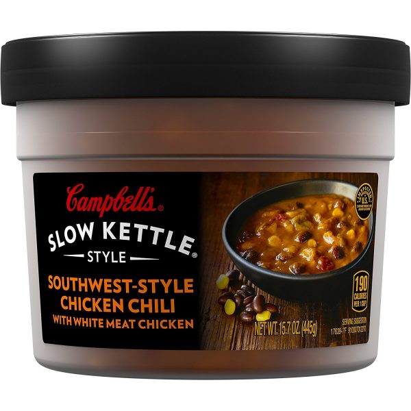Campbell's Slow Kettle Style Soup, Southwest-Style Chicken Chili with ...