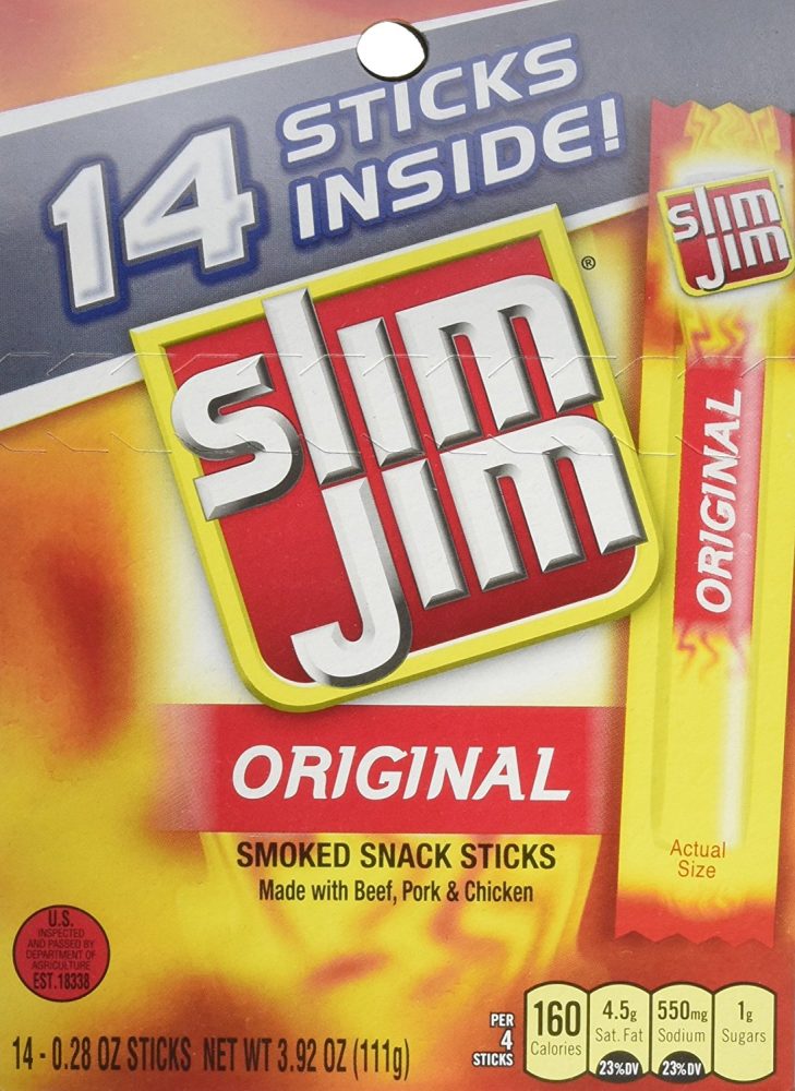 Slim Jim Original Snack Sticks, 14 Count - WF Shopping