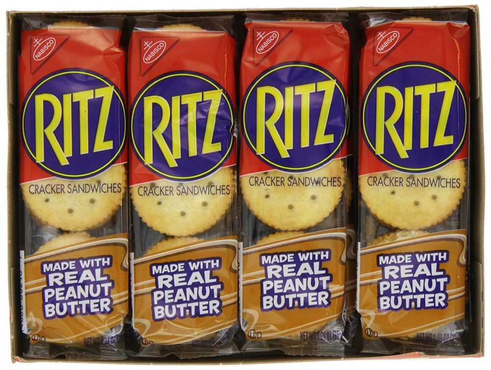 Ritz Cracker Sandwiches (Peanut Butter, 1.38-Ounce Packs, 8-Pack) - WF ...