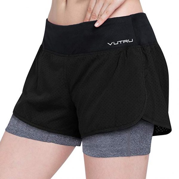 Women's Running Workout Shorts with Liner - WF Shopping
