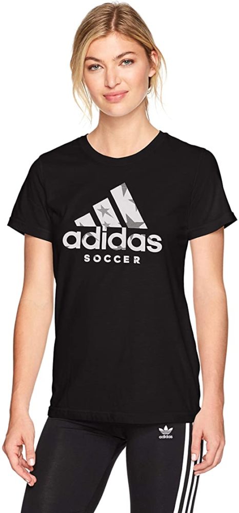 adidas Women's Badge of Sport Classic Tee - WF Shopping