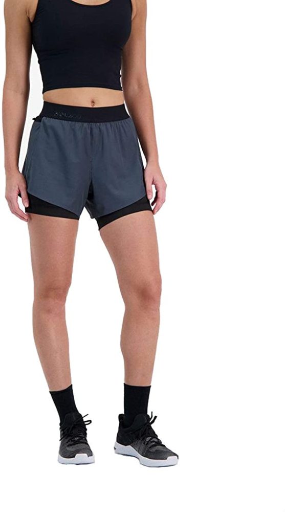 Women's Grand 2-in-1 Gym Shorts, Athletic Breathable - WF Shopping