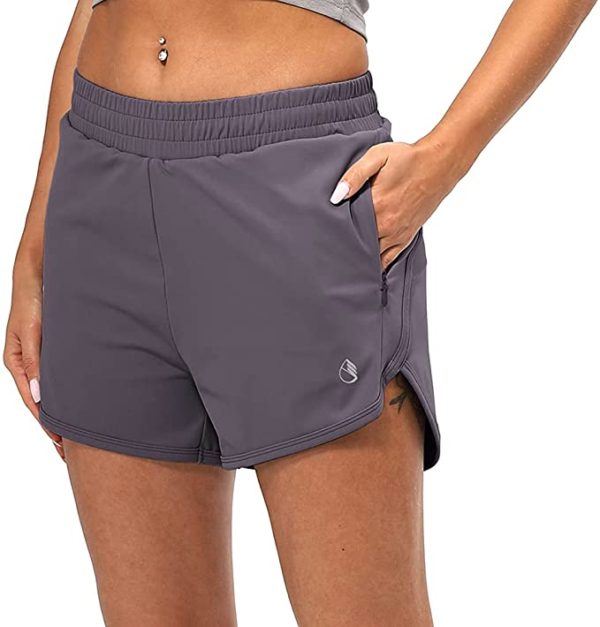 Women's Quick-Dry Athletic Sports Running Workout Shorts - WF Shopping