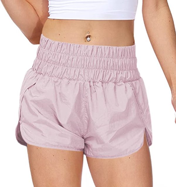 Women's Running Workout Sports Active Shorts High Waisted Athletic - WF ...