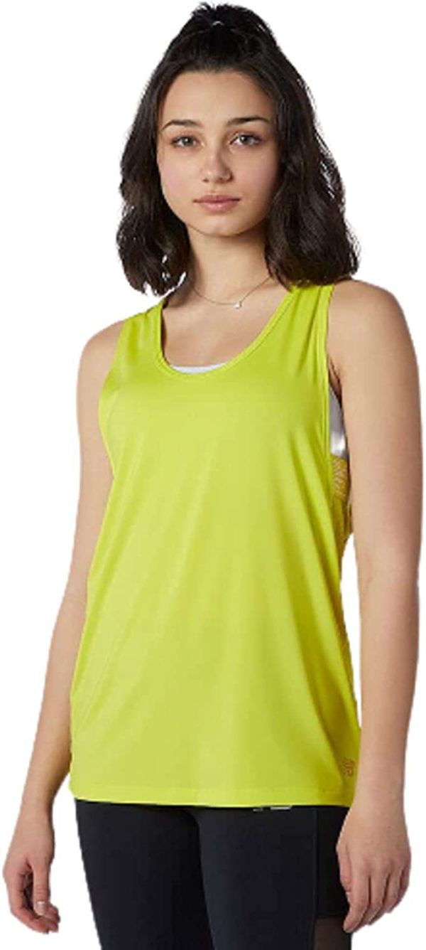 New Balance Women's Relentless Sweat Tank Top - WF Shopping