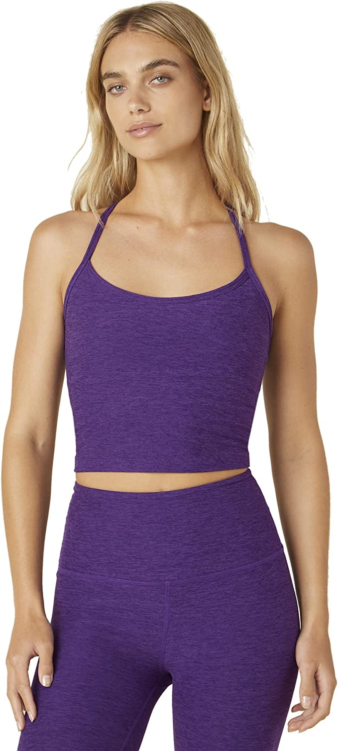 Beyond Yoga Women's Spacedye Slim Racerback Cropped Tank - WF Shopping