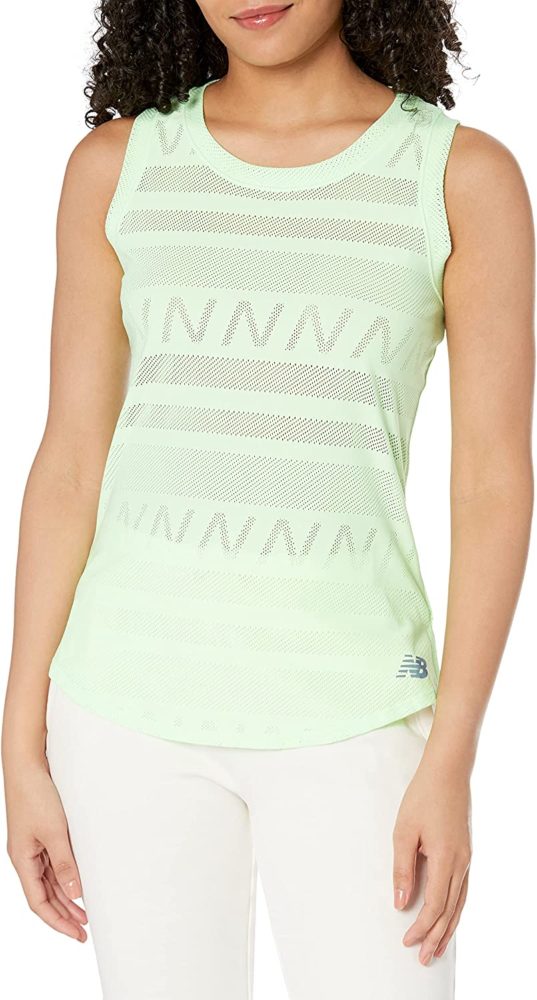 New Balance Women's Q Speed Jacquard Tank Top - WF Shopping