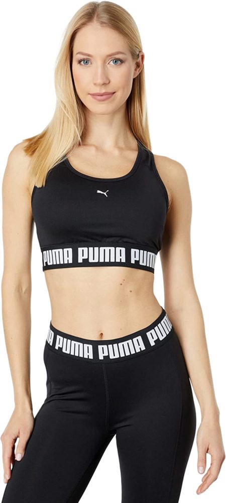 PUMA Women's Mid Impact Strong Bra - WF Shopping