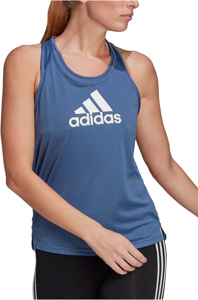 adidas Women's Aeroready Designed 2 Move Logo Sport Tank Top - WF Shopping