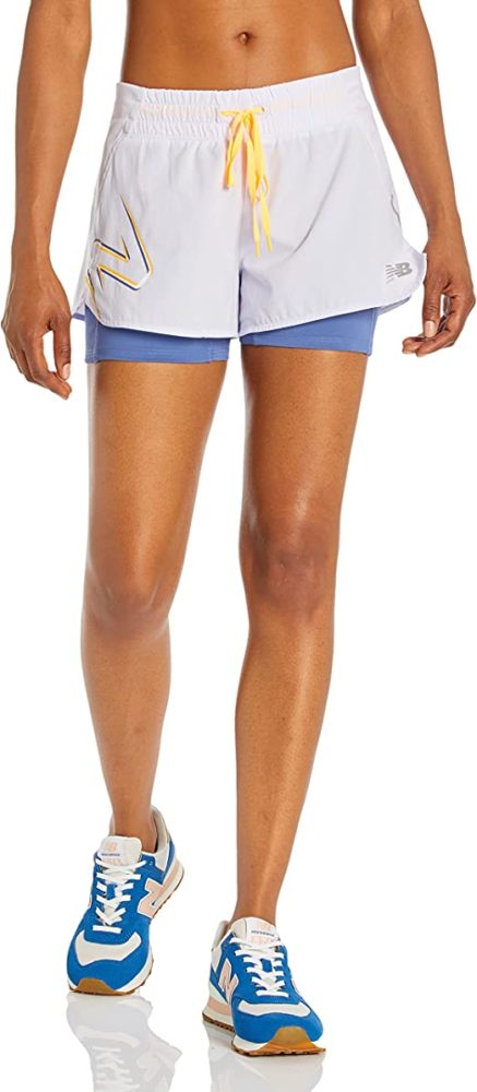 New Balance Women's Impact Run 2 in 1 Short - WF Shopping