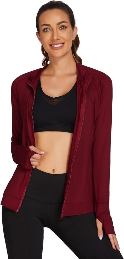 Pinspark Women's Lightweight Workout Jackets - WF Shopping