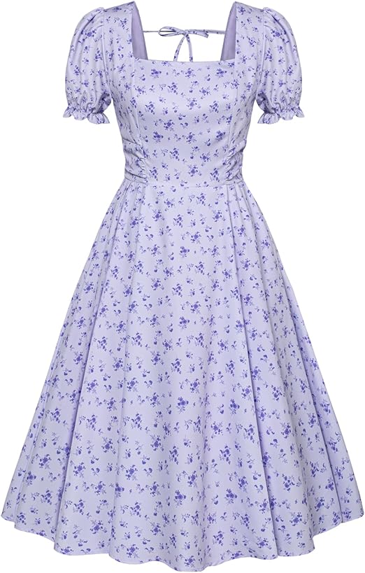 Belle Poque Vintage Dress for Women 1950s Cottagecore Cocktail Dresses ...