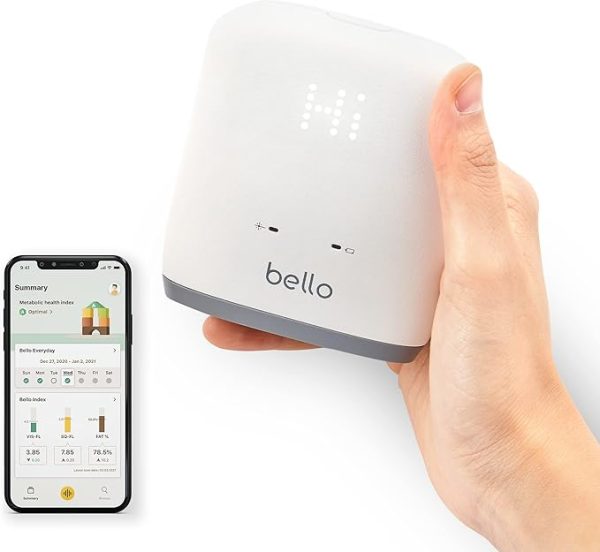 Bello - Belly Fat Management Device with Smart App - Handheld Body Fat ...