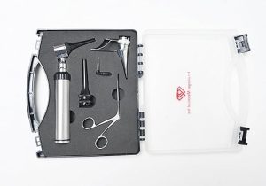 Veterinary Operating Otoscope ENT Diagnostic Set, Stainless Steel with ...