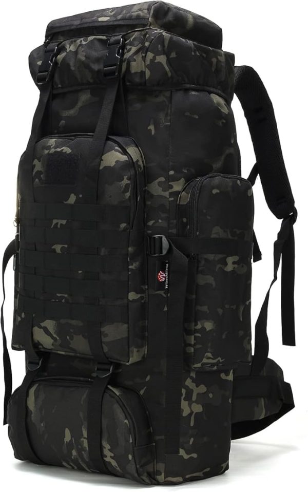 Hiking Backpack for Men 70L/100L Camping Backpack Military Rucksack ...