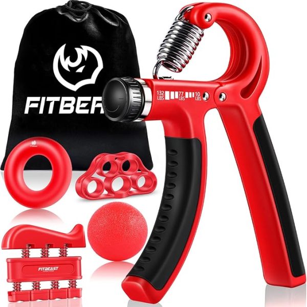 FitBeast Grip Strengthener Forearm Strengthener Hand Grips Strengthener ...