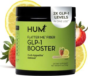 HUM Flatter Me Fiber Supplement for Women & Men, Prebiotics & Digestive ...