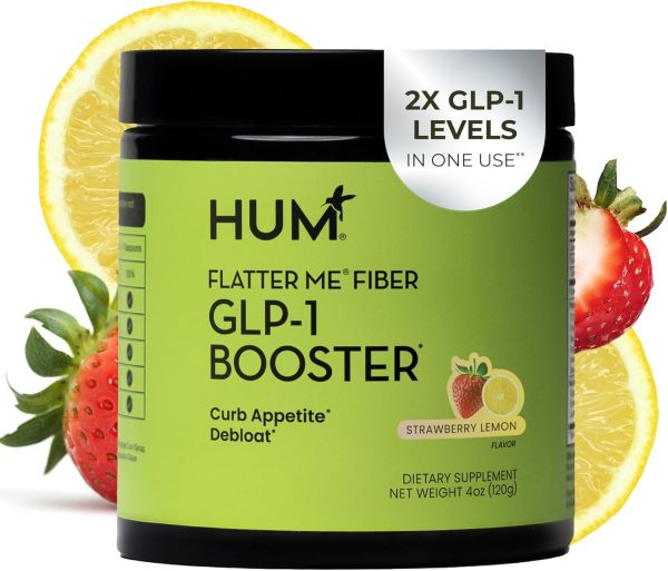 HUM Flatter Me Fiber Supplement for Women & Men, Prebiotics & Digestive ...