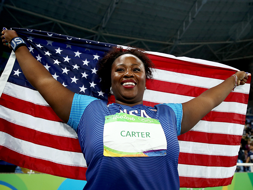 Exclusive Interview: "Shot Diva" Michelle Carter Wins Gold At The Rio ...