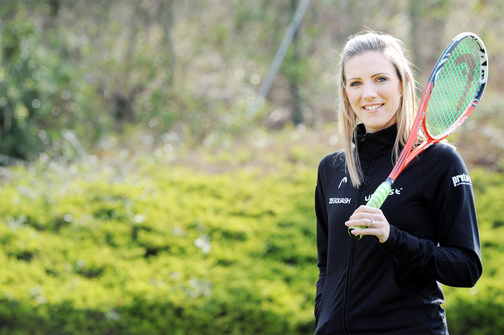 World No.2 Professional Squash Player Laura Massaro Shares Motto of ...