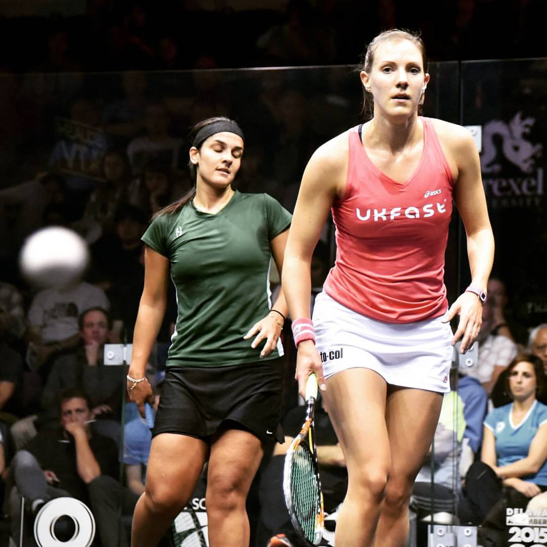 World No.2 Professional Squash Player Laura Massaro Shares Motto of ...