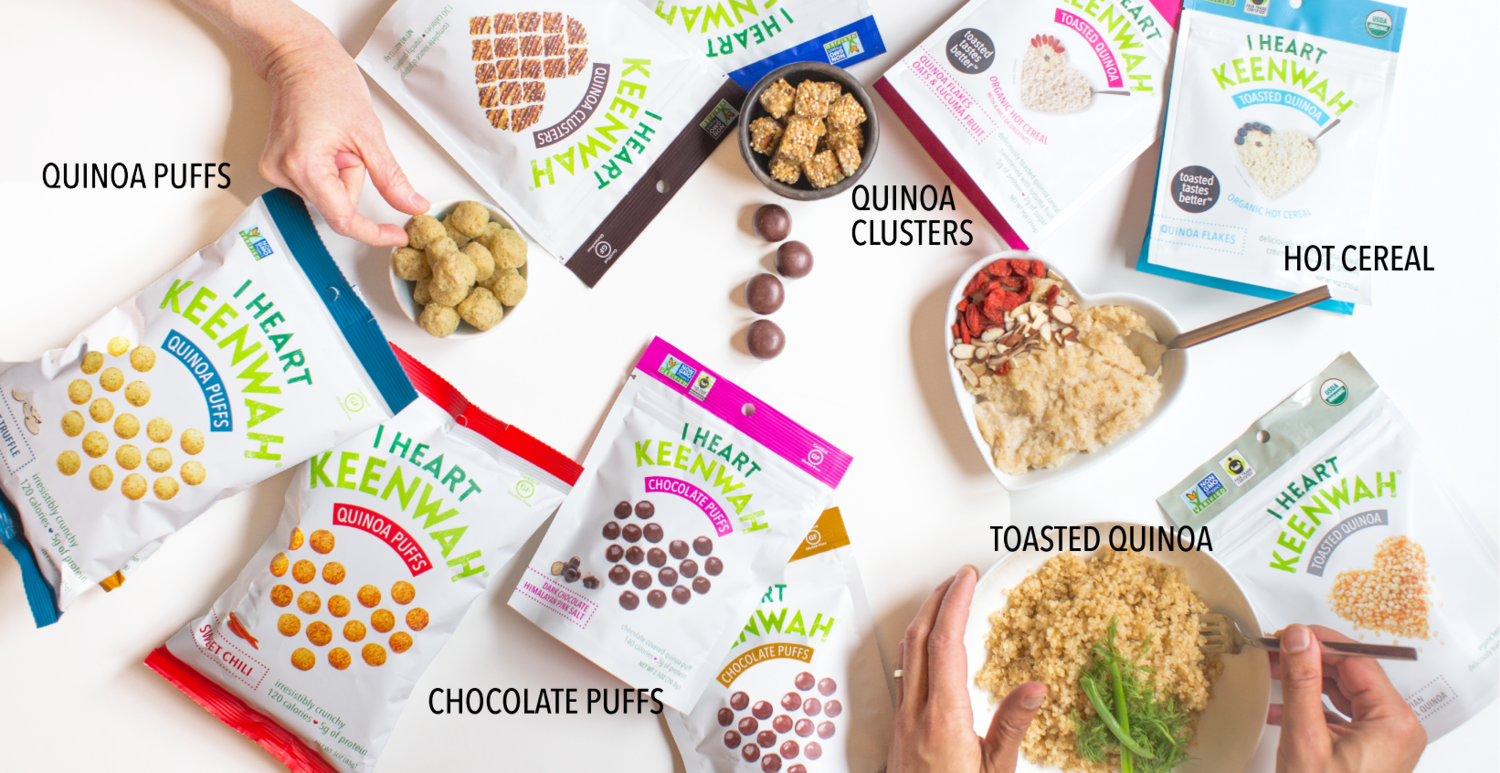 Enriched With The Benefits Of Quinoa, I Heart Keenwah Snacks Is All You ...
