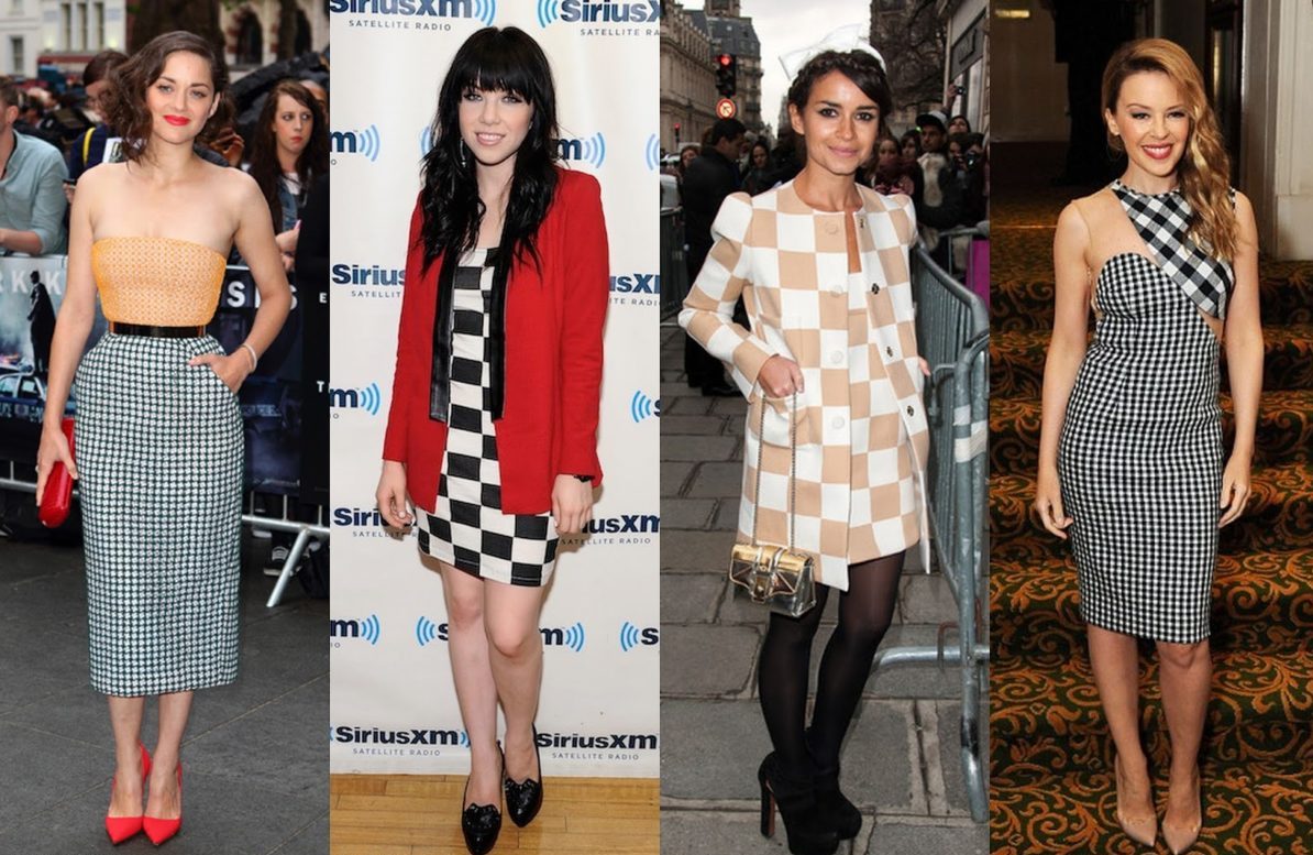 Checkerboard Prints are Back This Season - Women Fitness