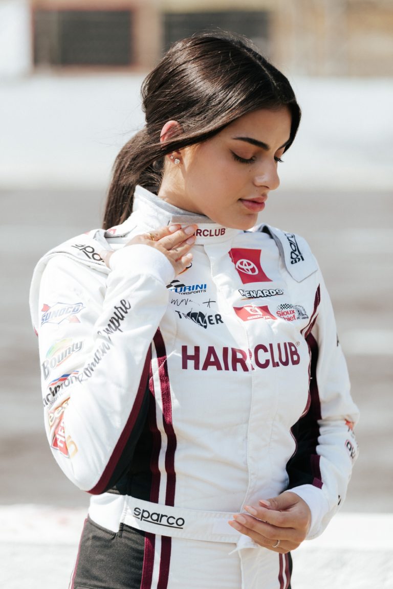 Toni Breidinger: First female Arab-American Car Racing Driver Mantra of ...