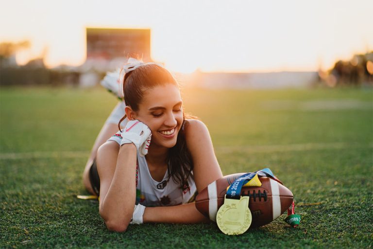 Silvia Contreras Mexican Flag Football Player - Women Fitness